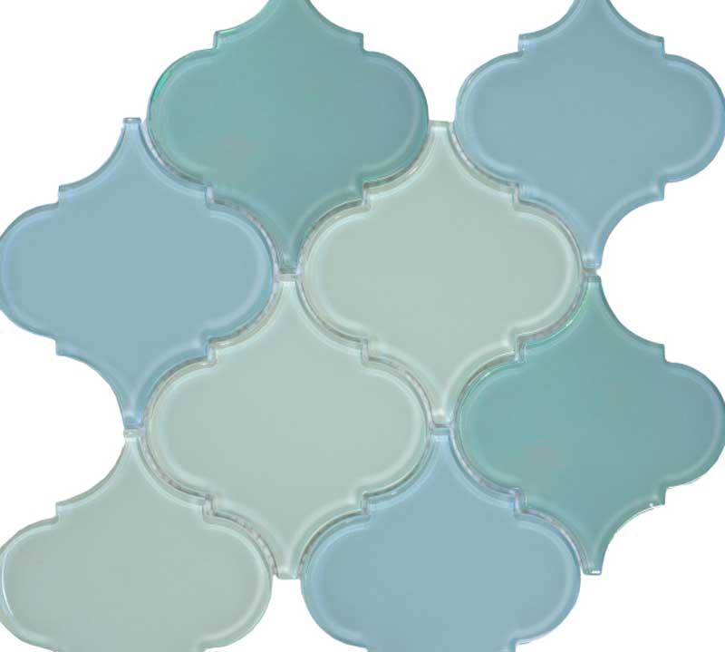 E-ARABESQUE-SHIMMER-BLUE-10 - Mexi-Tile