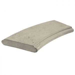 AR-10-INCH-ROMAN-WALL-CAP-8-FT-RADIUS-EARLY-GREY-LUNA - Mexi-Tile